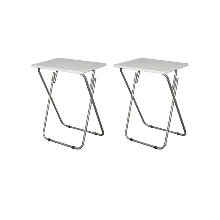 Latitude Run® Georgieann Folding Tray Table Set & Reviews | Wayfair
