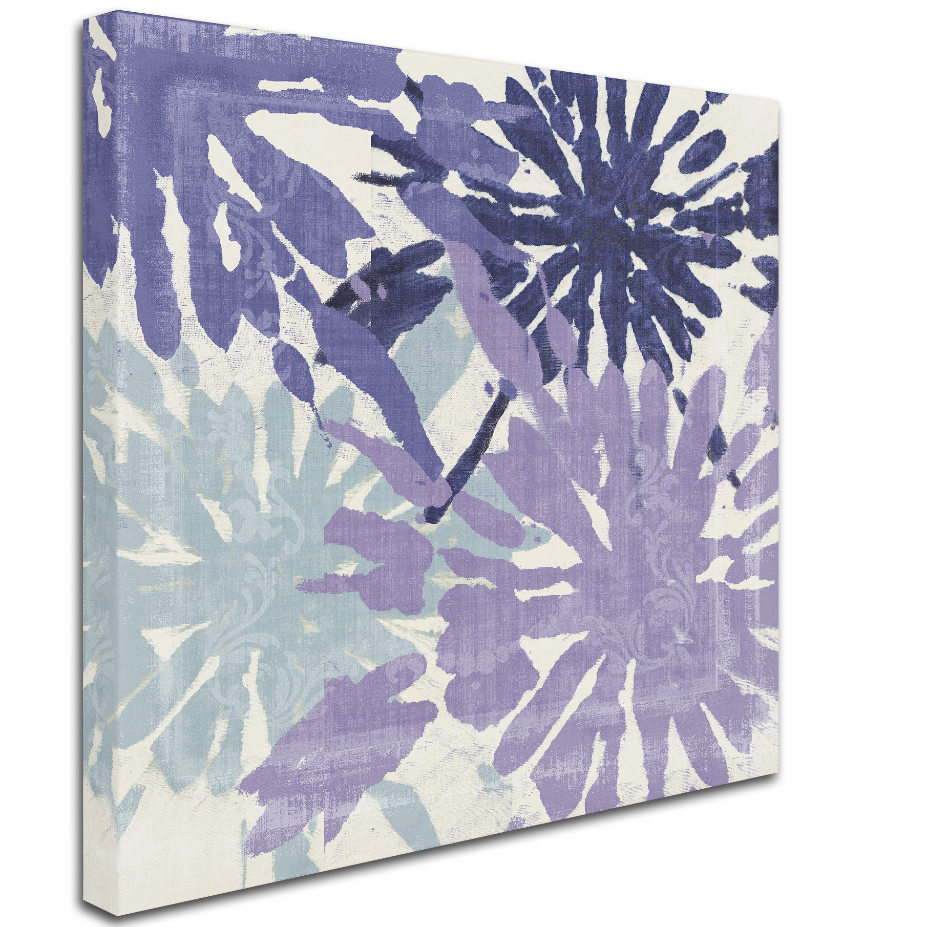 Trademark Fine Art 'Blue Curry II' by Color Bakery Graphic Art on ...