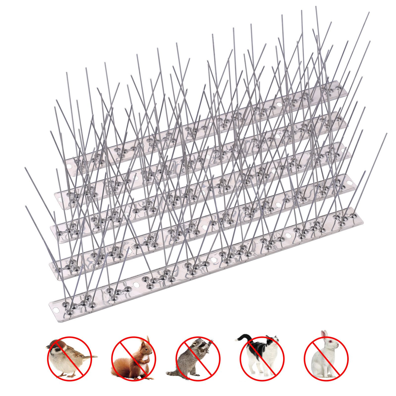 Arlmont & Co. Nouri Stainless Steels Bird Spikes set of 10 & Reviews ...