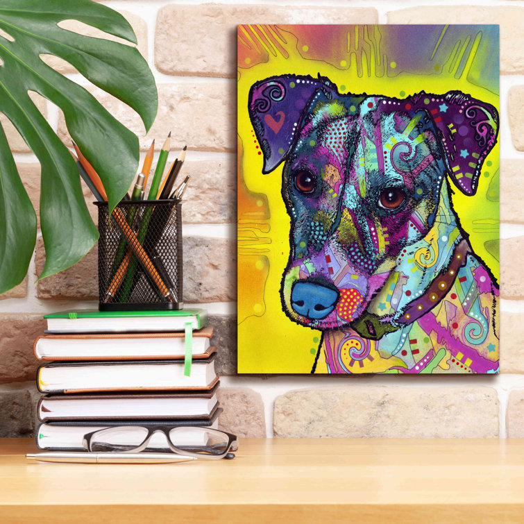 Red Barrel Studio® Epic Graffiti 'Jack Russell' By Dean Russo, Giclee ...