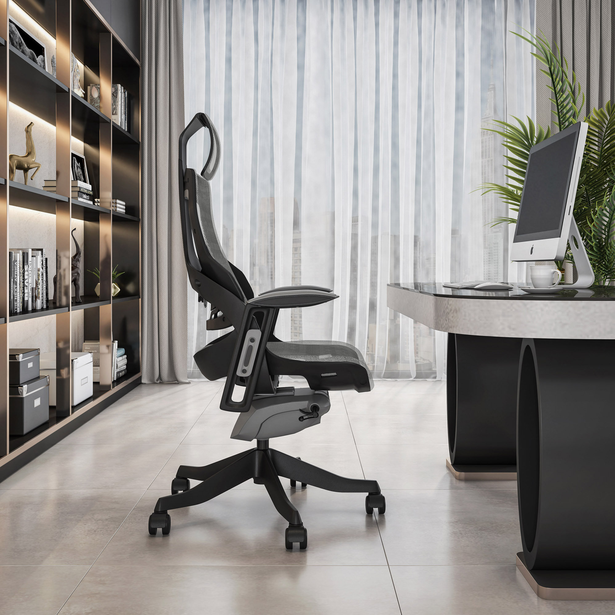 ExpressThrough Techni Mobili LUX Ergonomic Executive Chair | Wayfair