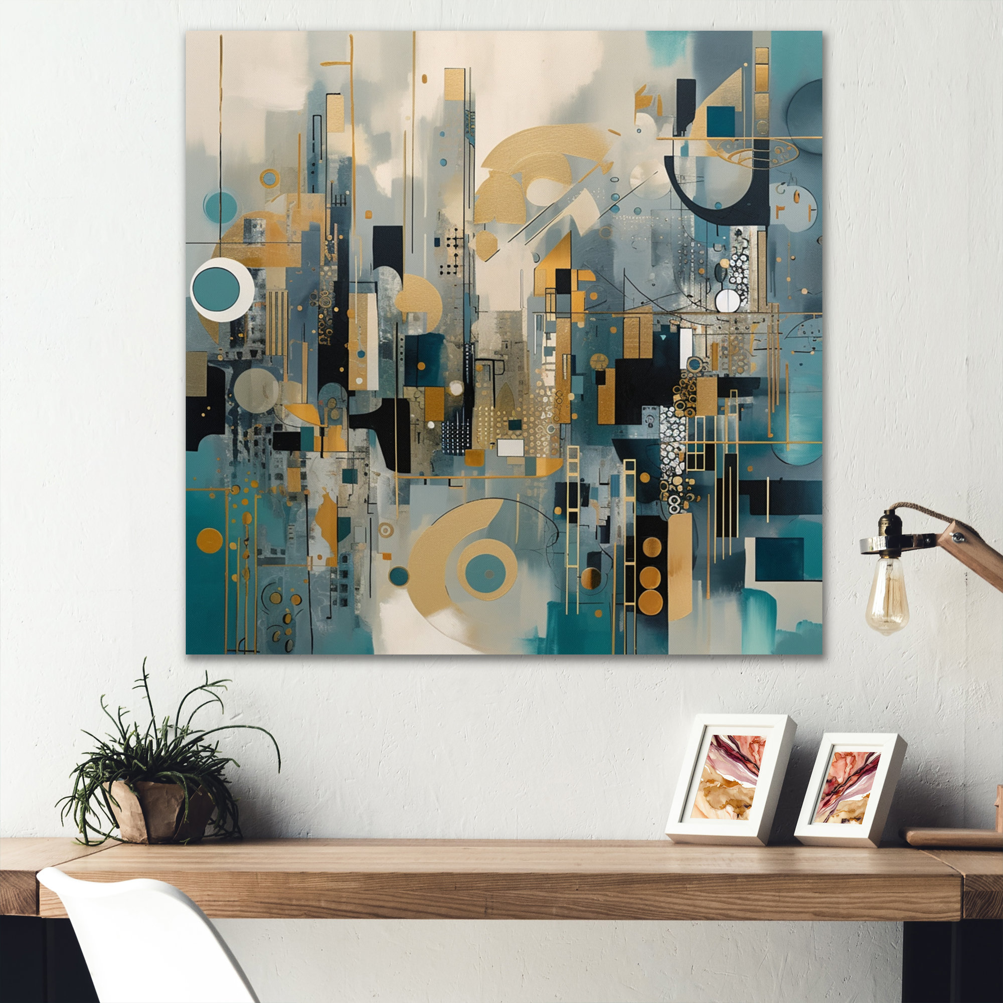 Ivy Bronx Transcending Reality V - Unframed Graphic Art on Metal ...