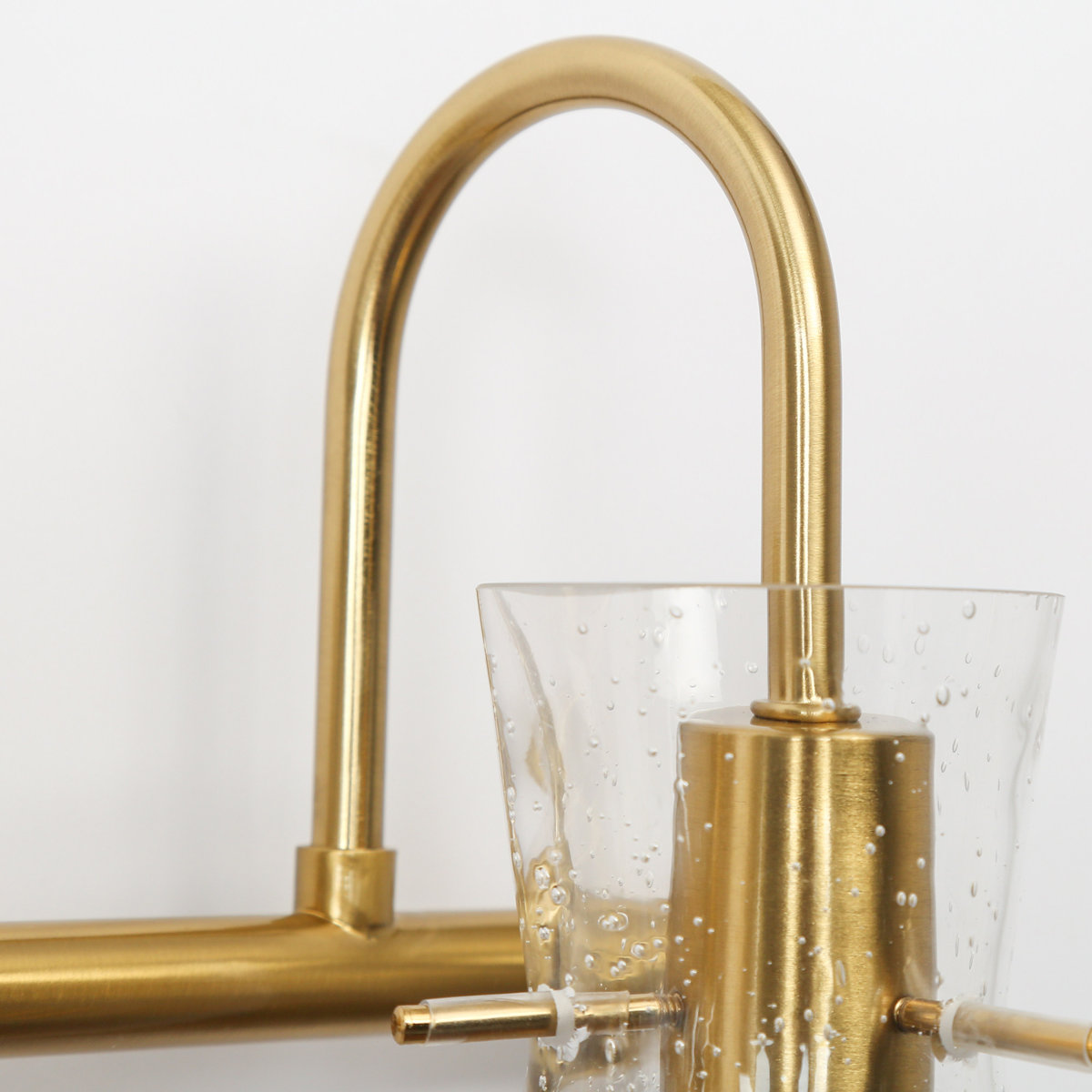 Mercer41 Dannalyn 3-Light Dimmable Brass Vanity Light | Wayfair