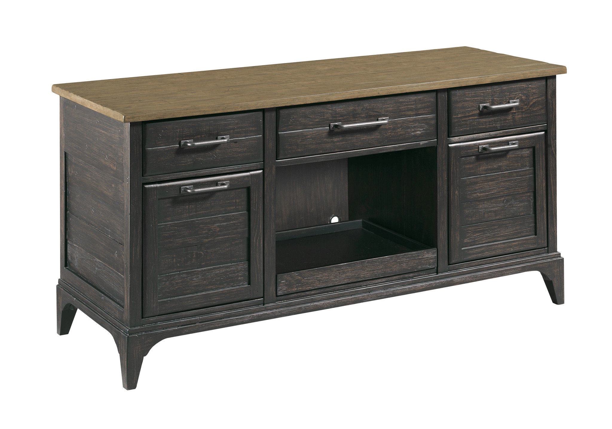 Rosalind Wheeler Caliya Credenza Desk | Wayfair
