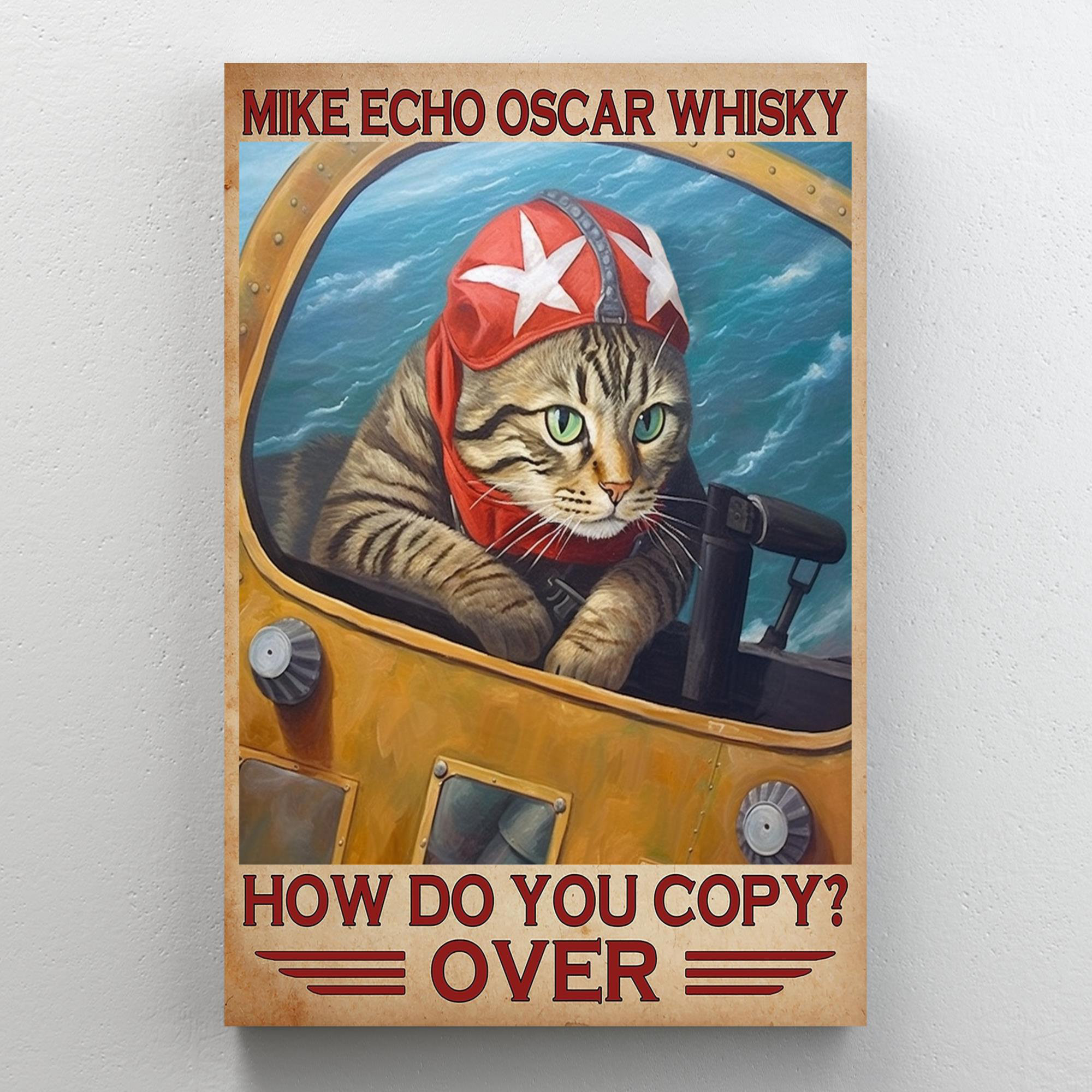 Trinx Cat Pilot How Do You Copy Over - 1 Piece Rectangle Graphic Art ...