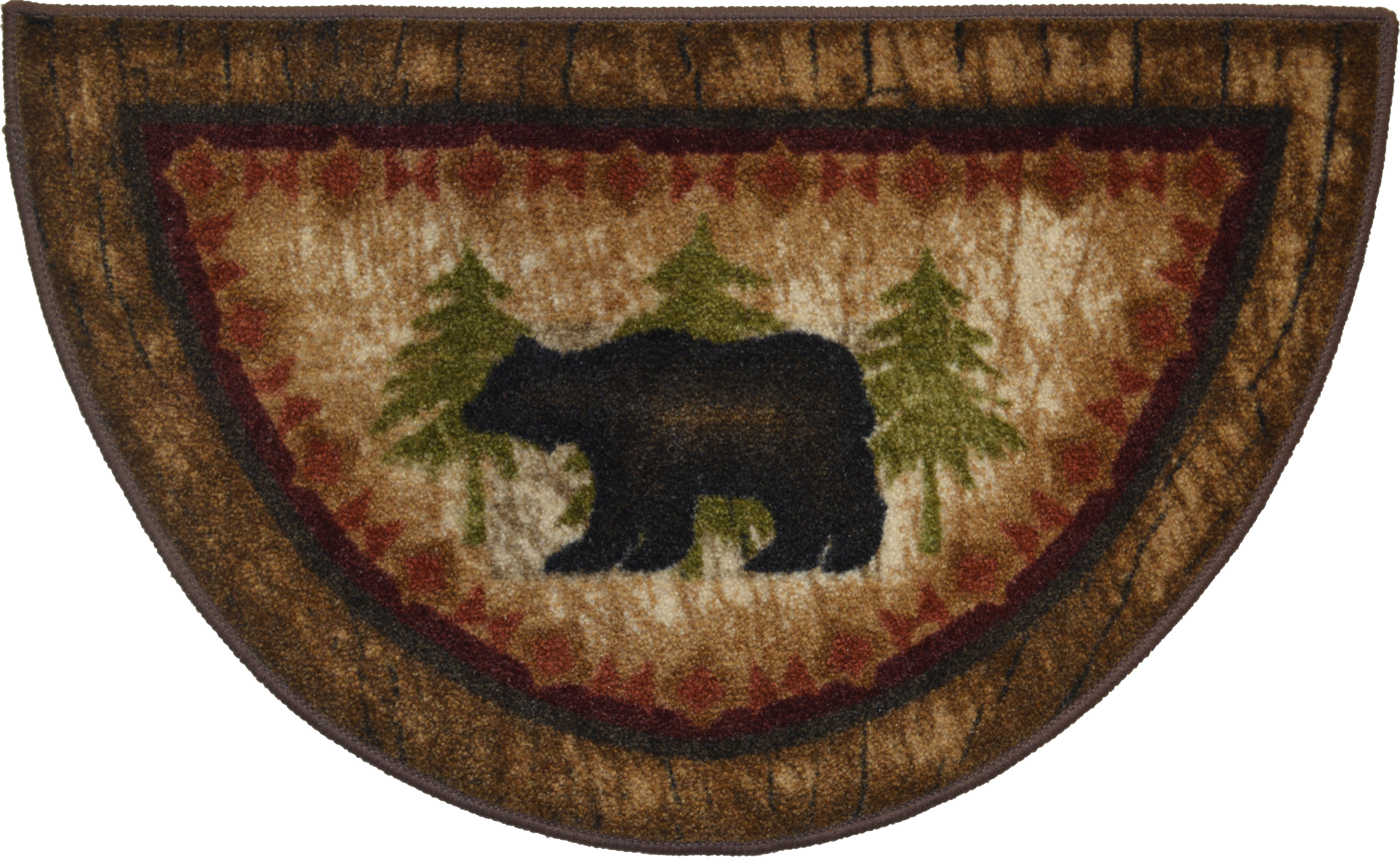 Loon Peak® Costa Birch Bear Kitchen Mat & Reviews | Wayfair