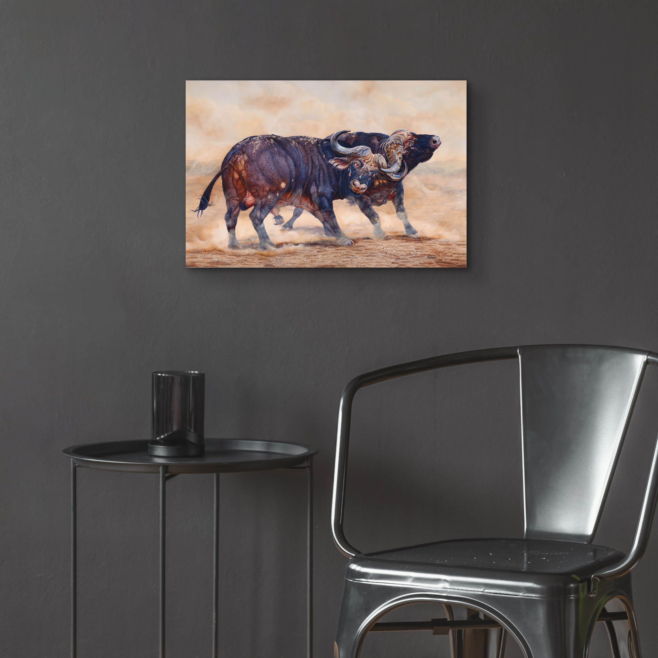Millwood Pines 'The Duel' by Delene Lambert Acrylic Glass Wall Art ...