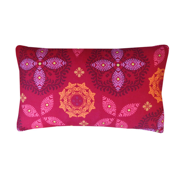 Jiti Folk Fuscia Pillow | Wayfair