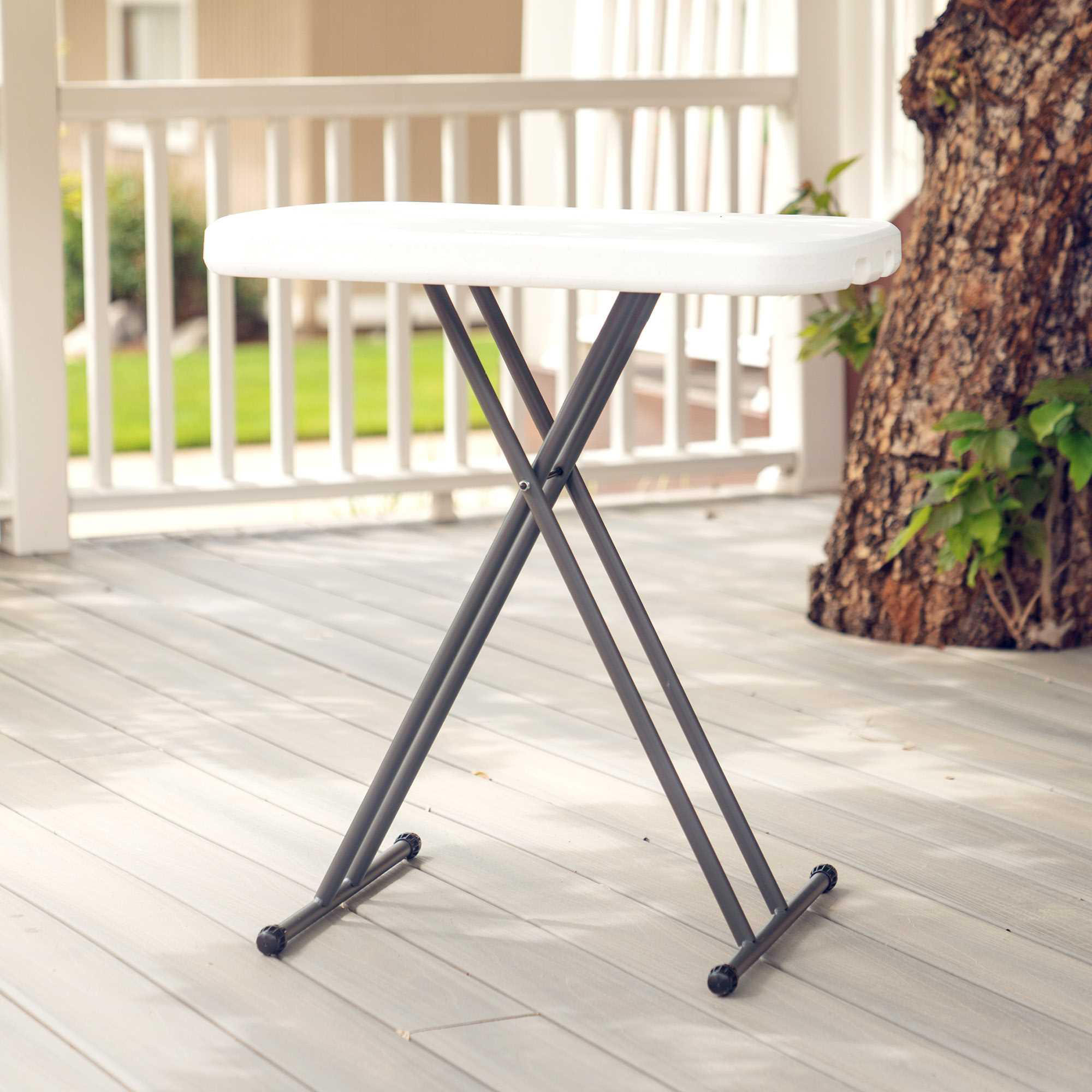 Lifetime 26" Rectangular Folding Table & Reviews | Wayfair