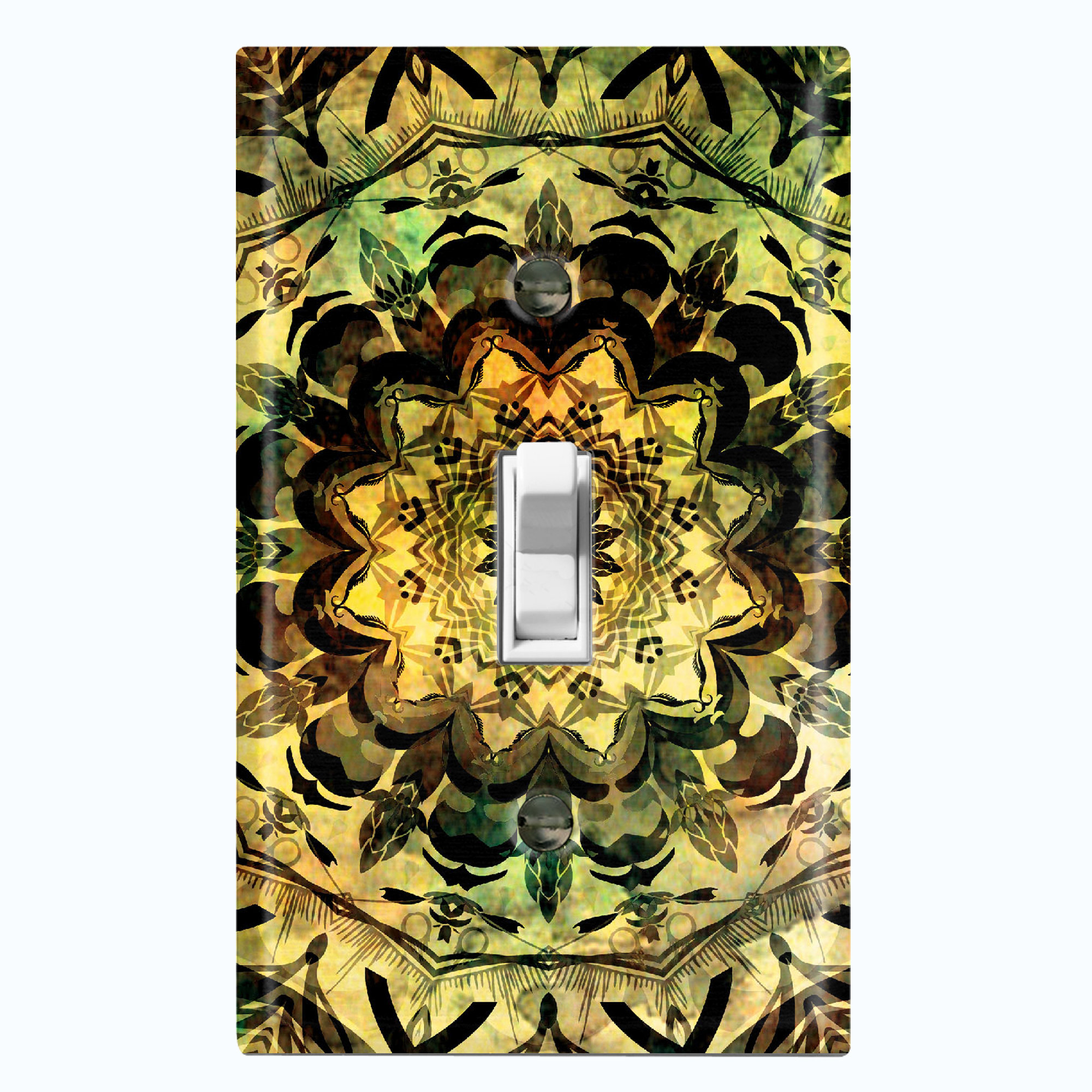 WorldAcc Green Mandala Meditation Religious Themed 1 - Gang Toggle ...