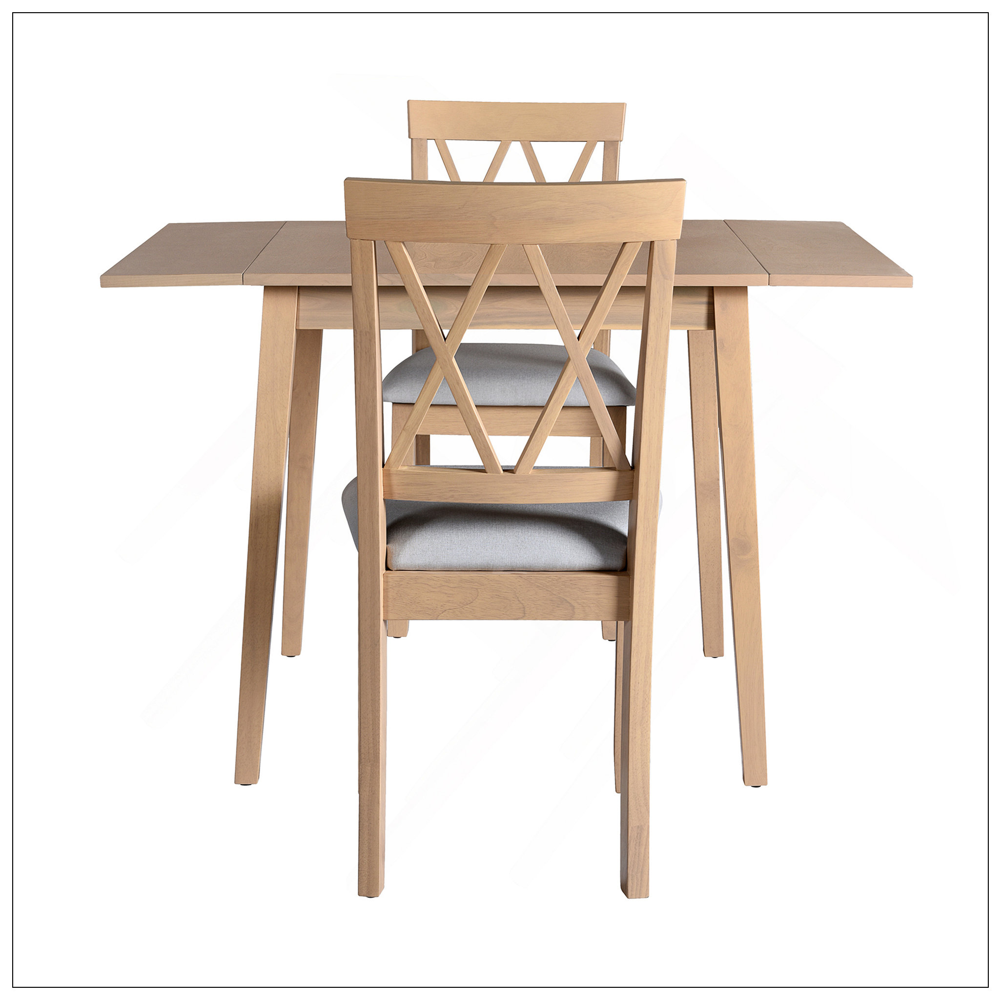 Latitude Run® Foldable Dining Table Set For Small Space, 5 Piece ...