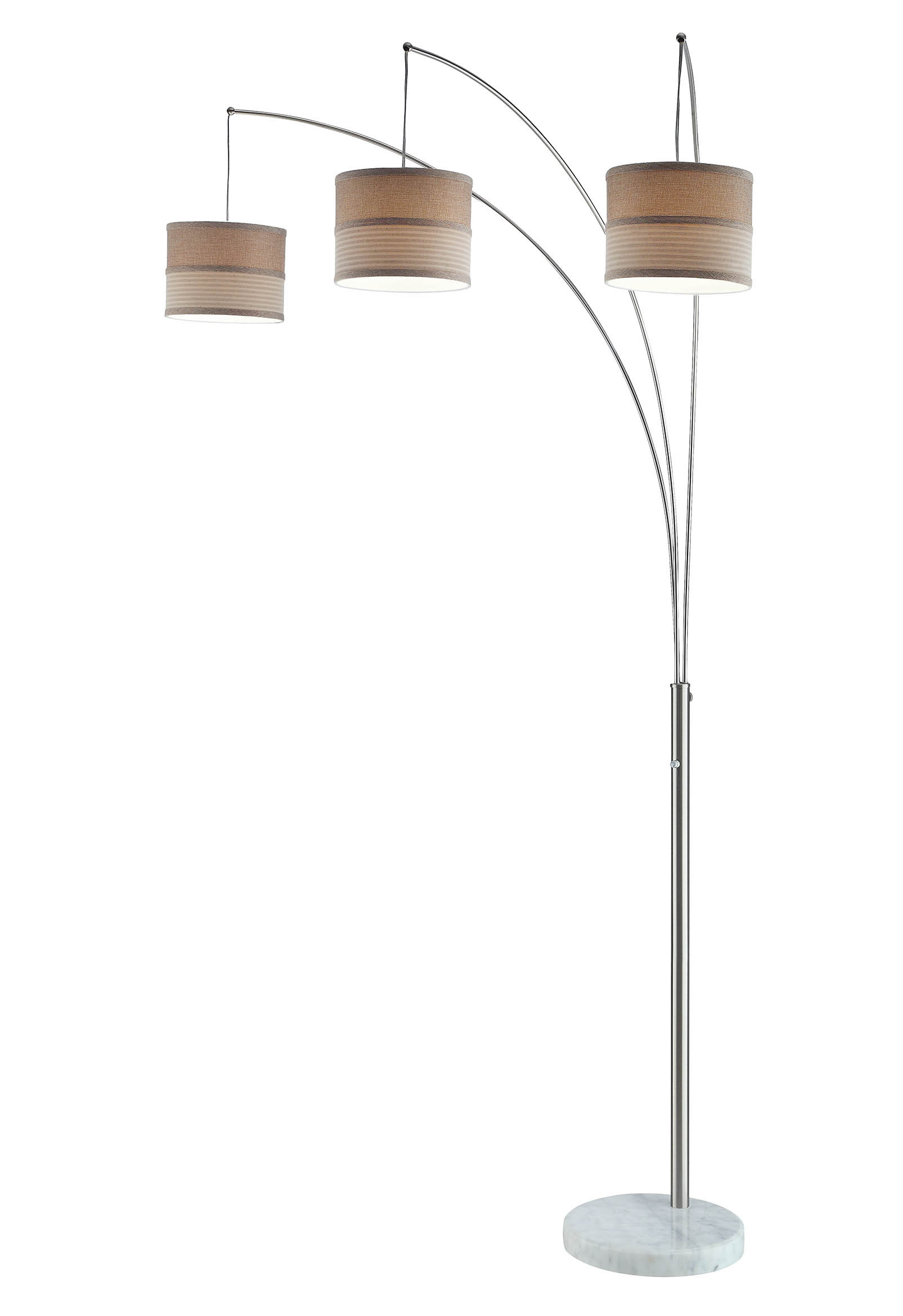 Ebern Designs Folcroft 3 Arm 86" Tree Floor Lamp | Wayfair