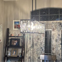 Willa Arlo Interiors Marchand 5-Light Crystal 35.5"W in Black Dimmable ...