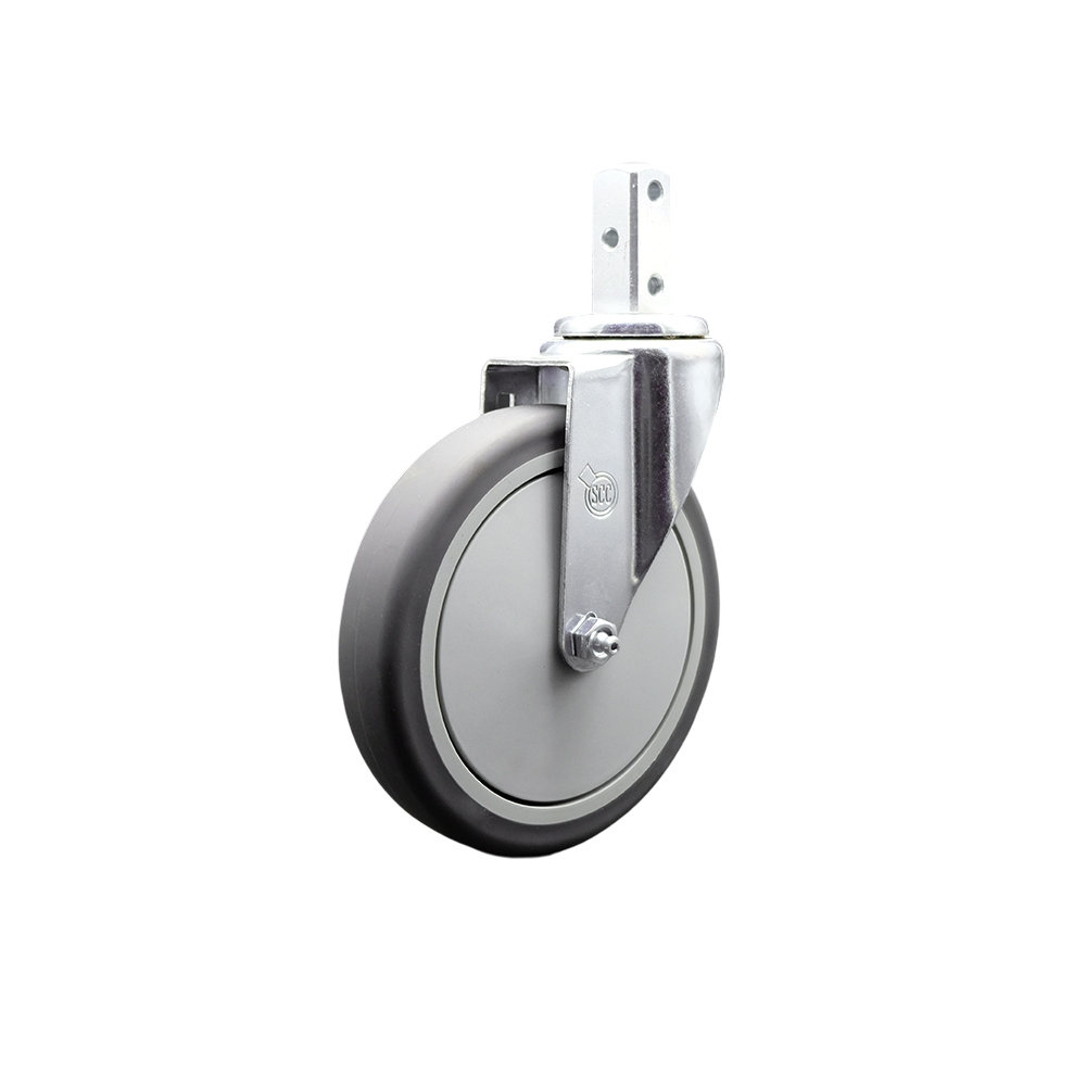 Service Caster Thermoplastic Swivel Square Stem Caster | Wayfair