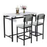 Wrought Studio™ Kitchen Table Set, Dining Table And Chairs For 2, 3 ...