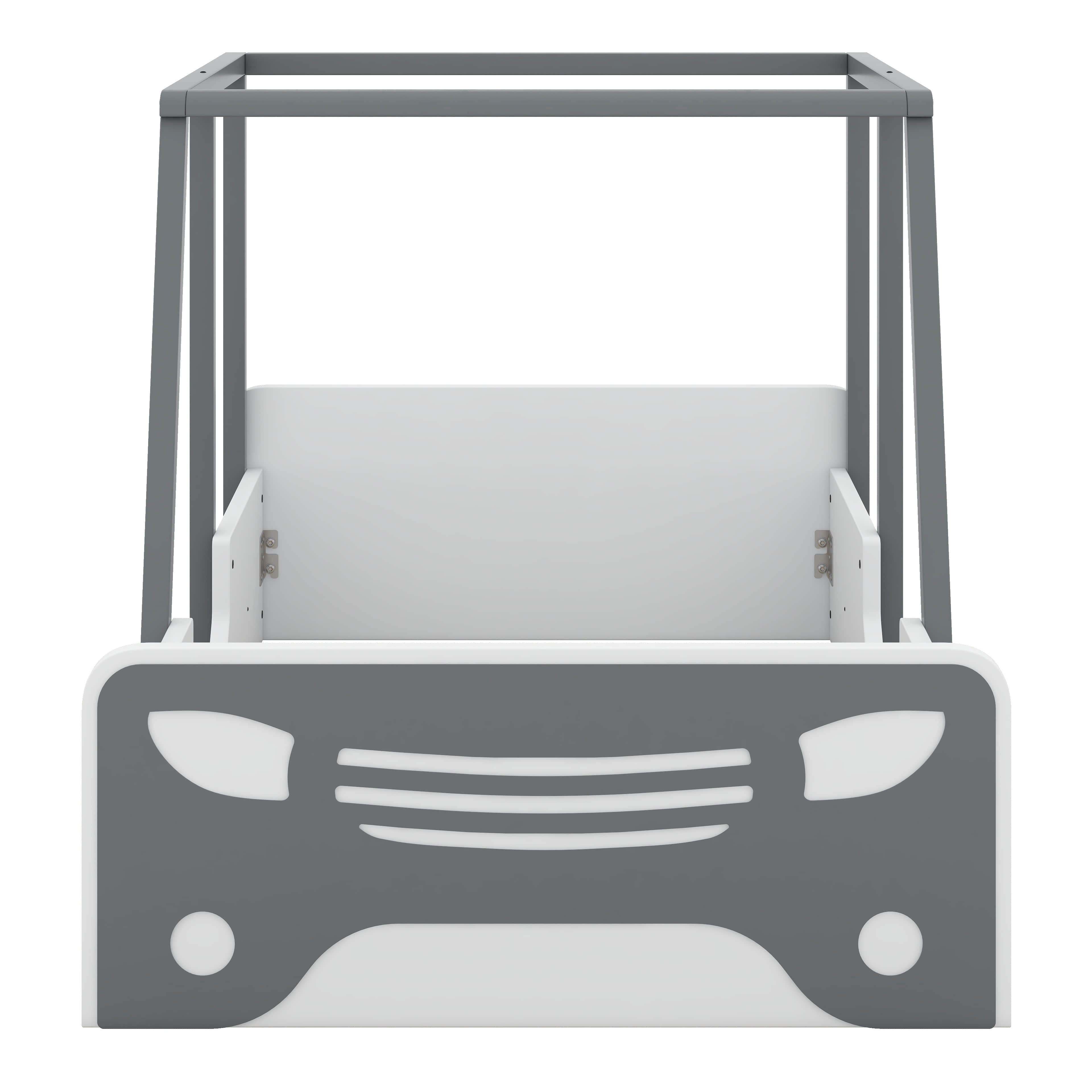 Zoomie Kids Wooden Race Car Bed For Boys,Kids Car Bed&Twin Car Bed ...