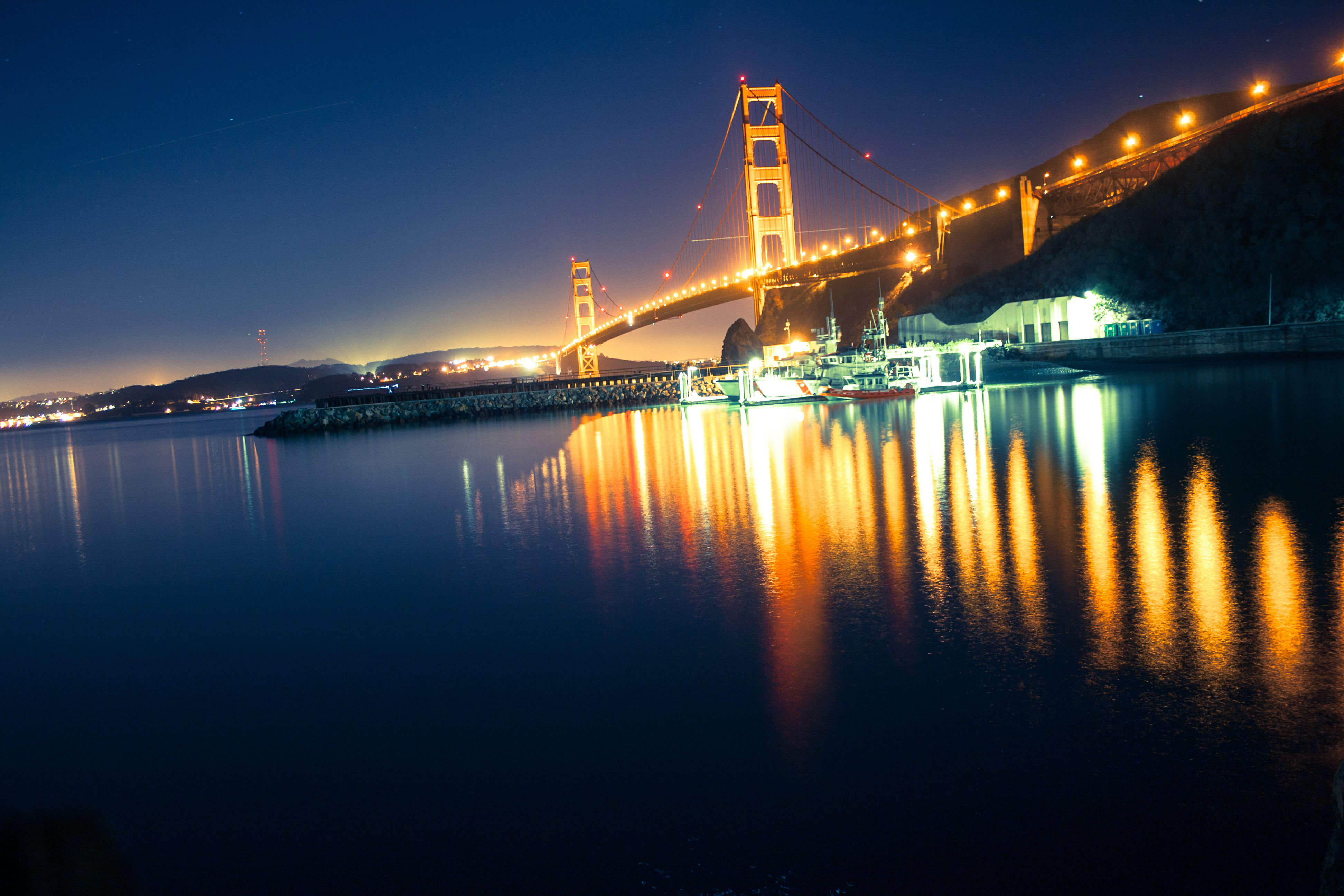 Ebern Designs Nodira Golden Gate by Mayur_Gala777 - Print | Wayfair