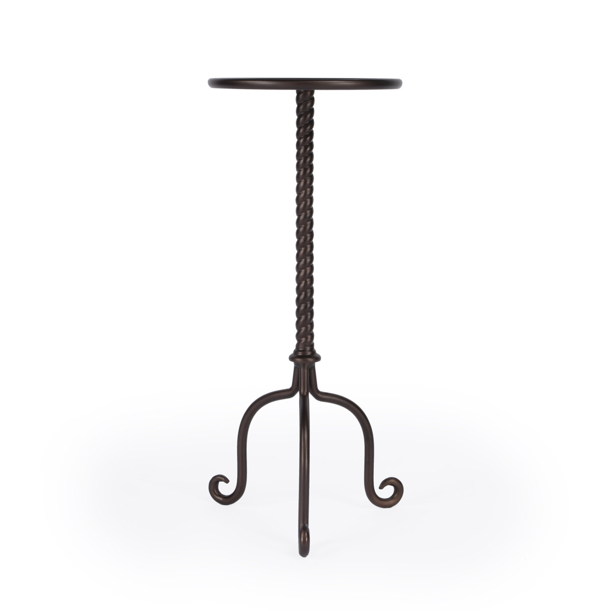 Butler Alma Metal Pedestal Side Table & Reviews | Perigold