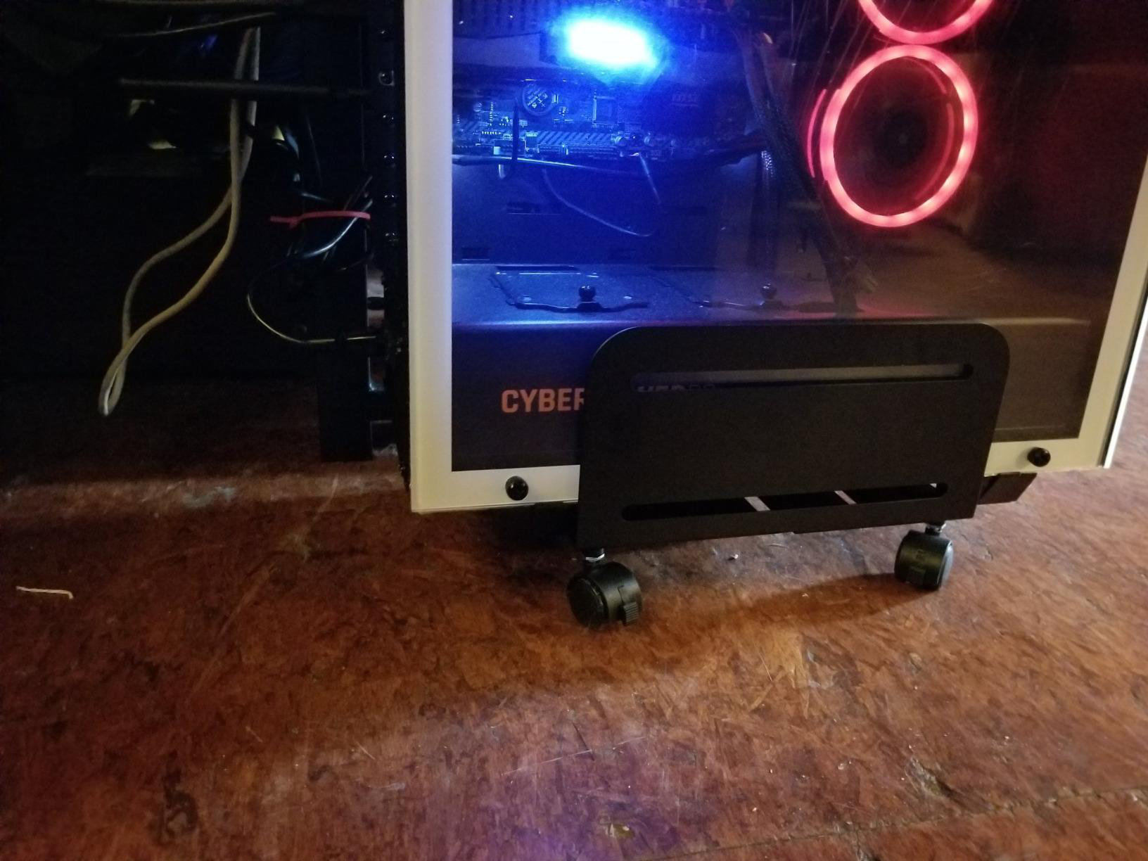 MODVAT 8.2" max CPU Holder width Adjustable Mobile Cart Holder with ...