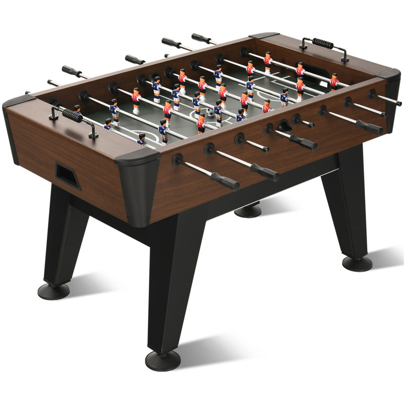 RayChee 58'' Foosball Table, Competition Soccer Table Game with 2 Balls ...