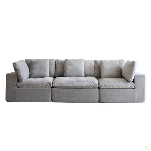 Latitude Run® Modular Sectional Sofa, Compressed Sectional Sofa Modern ...