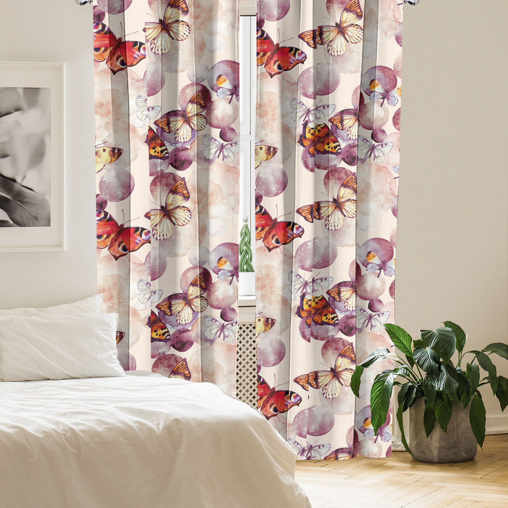 East Urban Home Virko Microfiber Room Darkening Curtain Pair | Wayfair