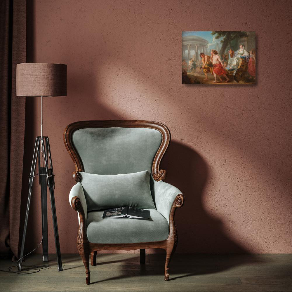 Fleur De Lis Living "Cleobis and Biton with Cydippe in the Front of ...