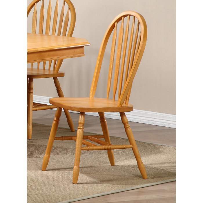 One Allium Way® Azizi Solid Wood Windsor Back Side Chair & Reviews ...