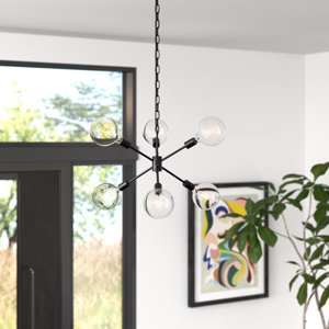 Laurel Foundry Modern Farmhouse Spero 8 - Light Modern Sputnik Sphere ...