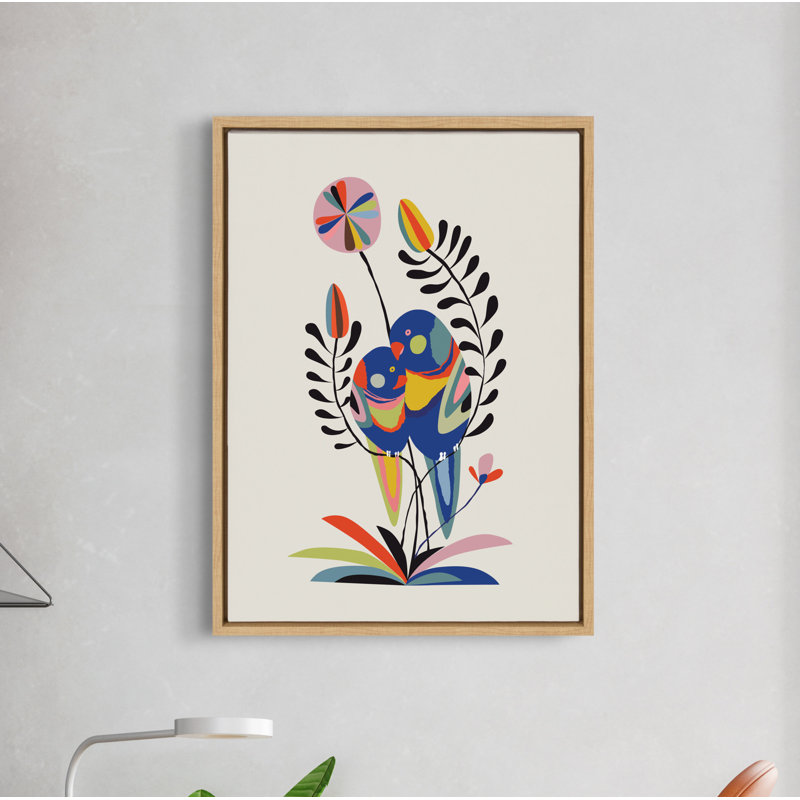 Isabelle & Max™ Rainbow Lorikeet by Rachel Lee - Floater Frame Graphic ...
