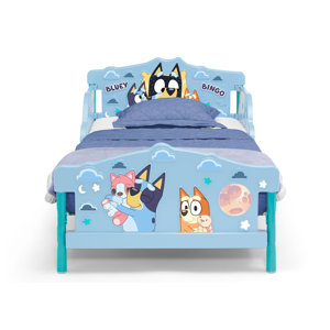 Delta Children Bluey 3D Toddler Bed By Delta Children, Blue & Reviews ...