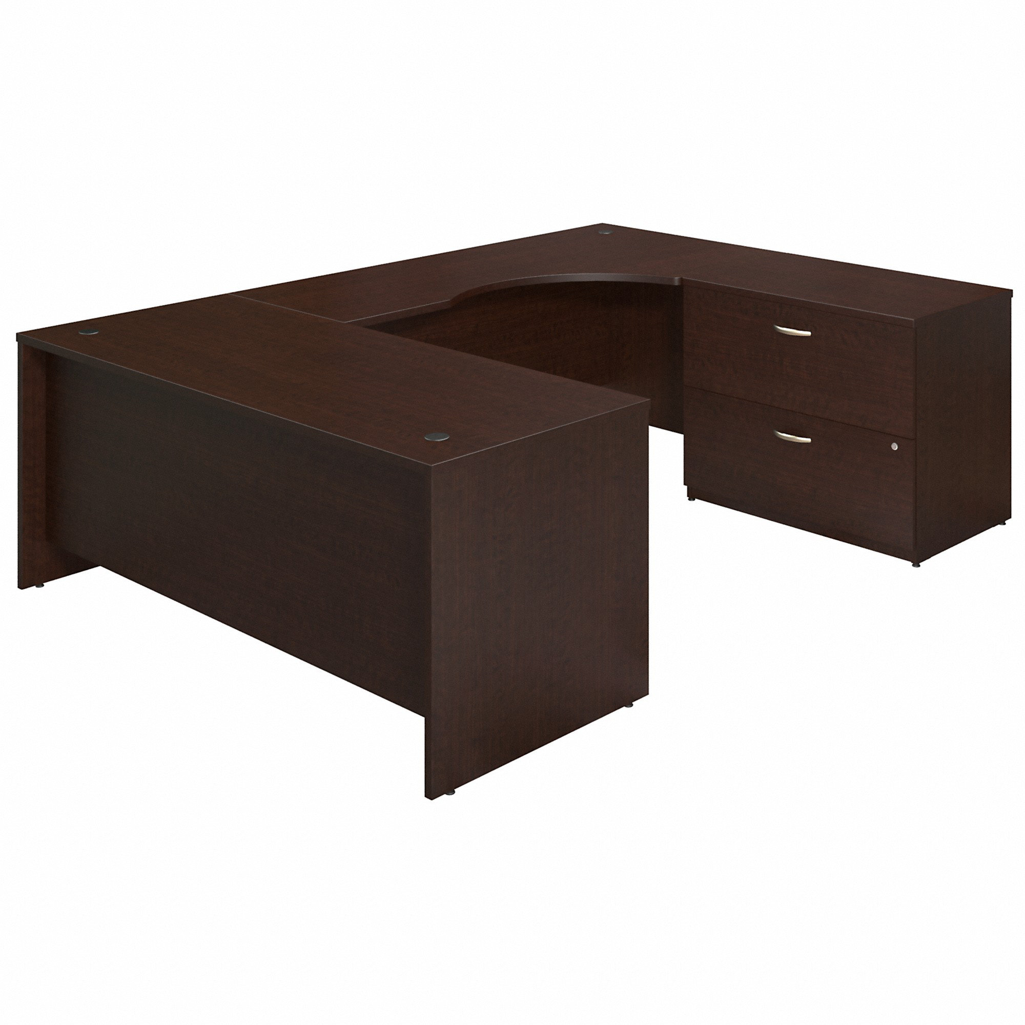 Bush Business Furniture Elite 2 Piece U-Shape Desk Shell Office Set ...