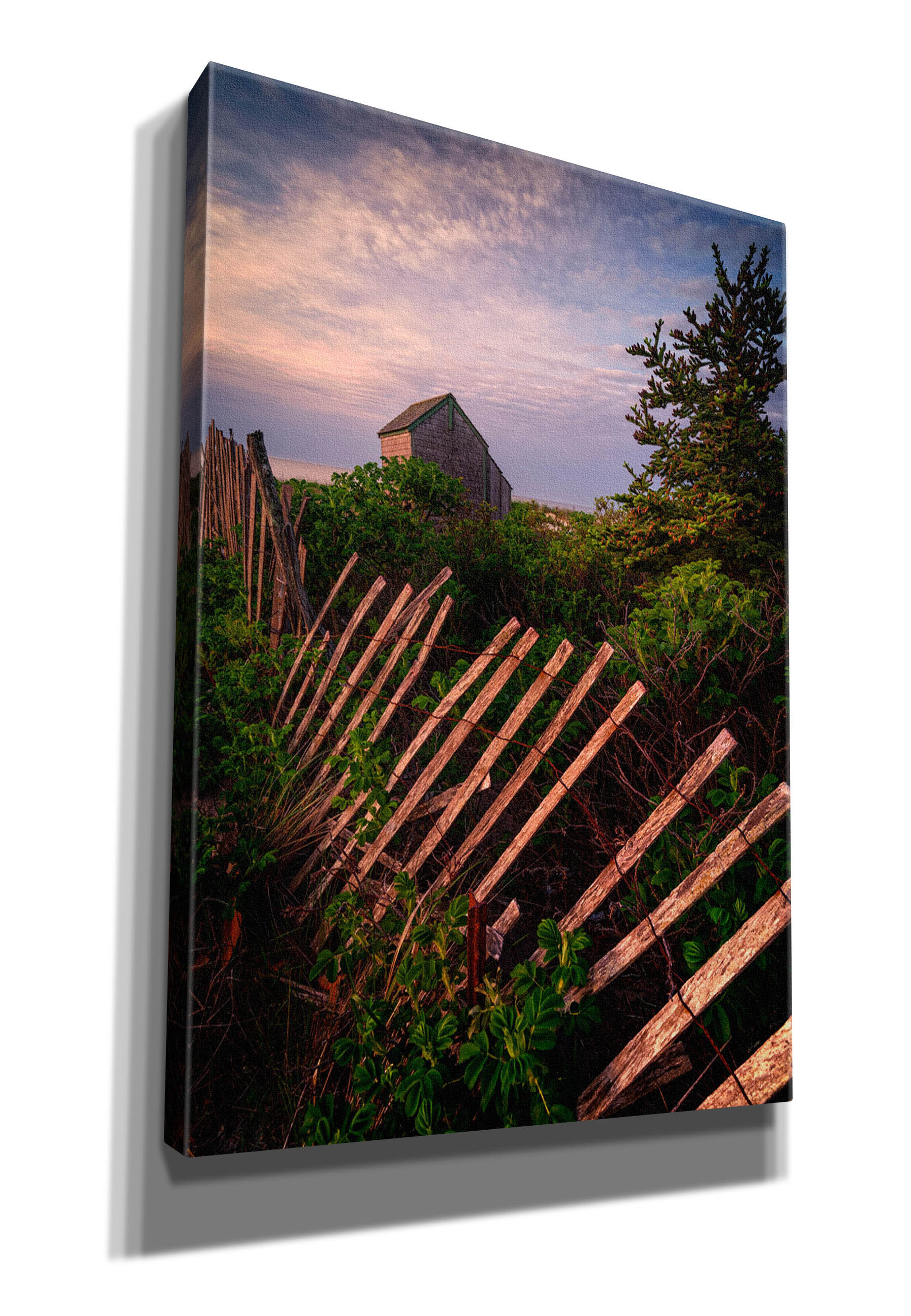 Ebern Designs 'North Patrol Shack' by Rick Berk Canvas Wall Art | Wayfair