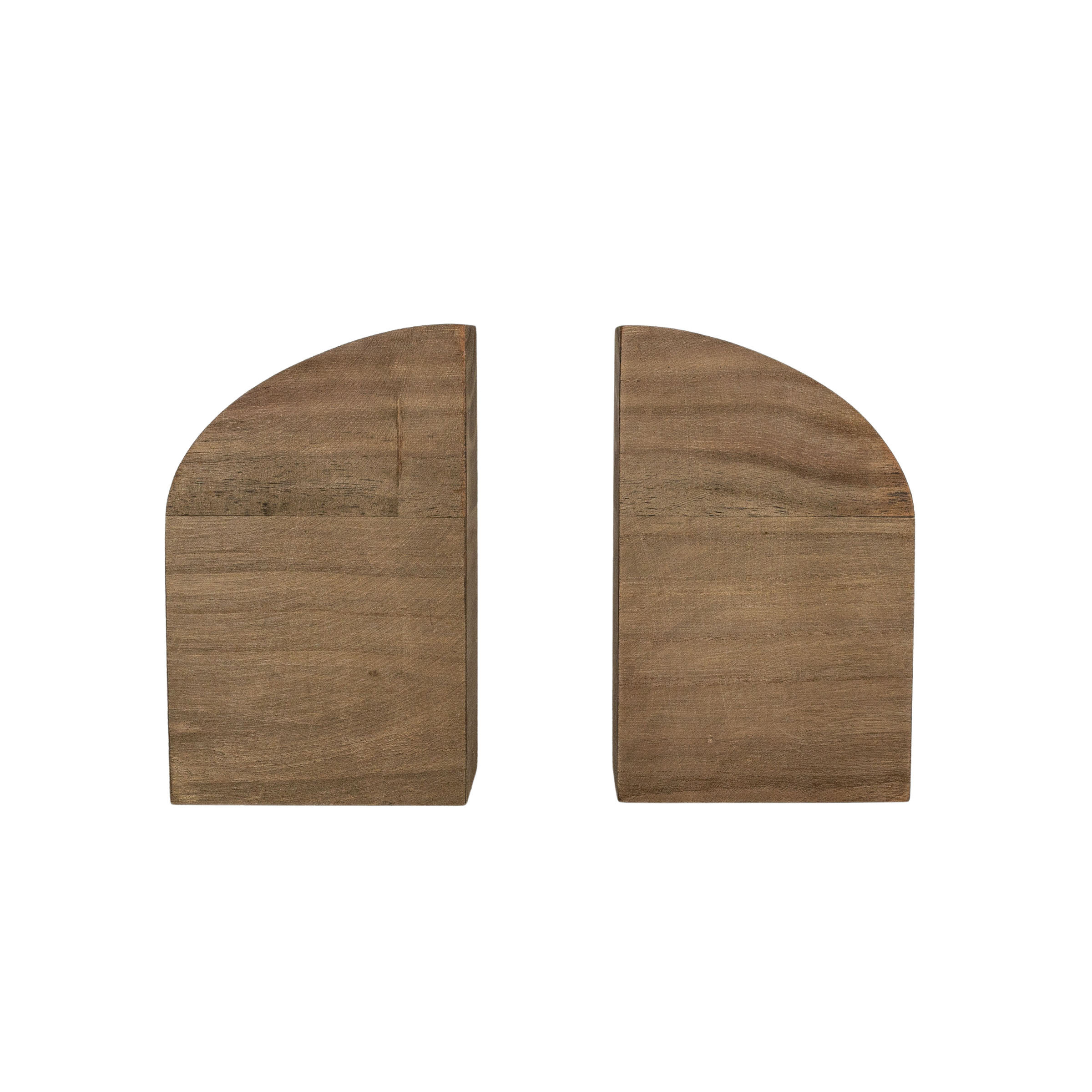 Union Rustic Wood Bookends | Wayfair