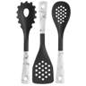 Oster 5 Piece Nylon Kitchen Tool Set In White Marble | Wayfair