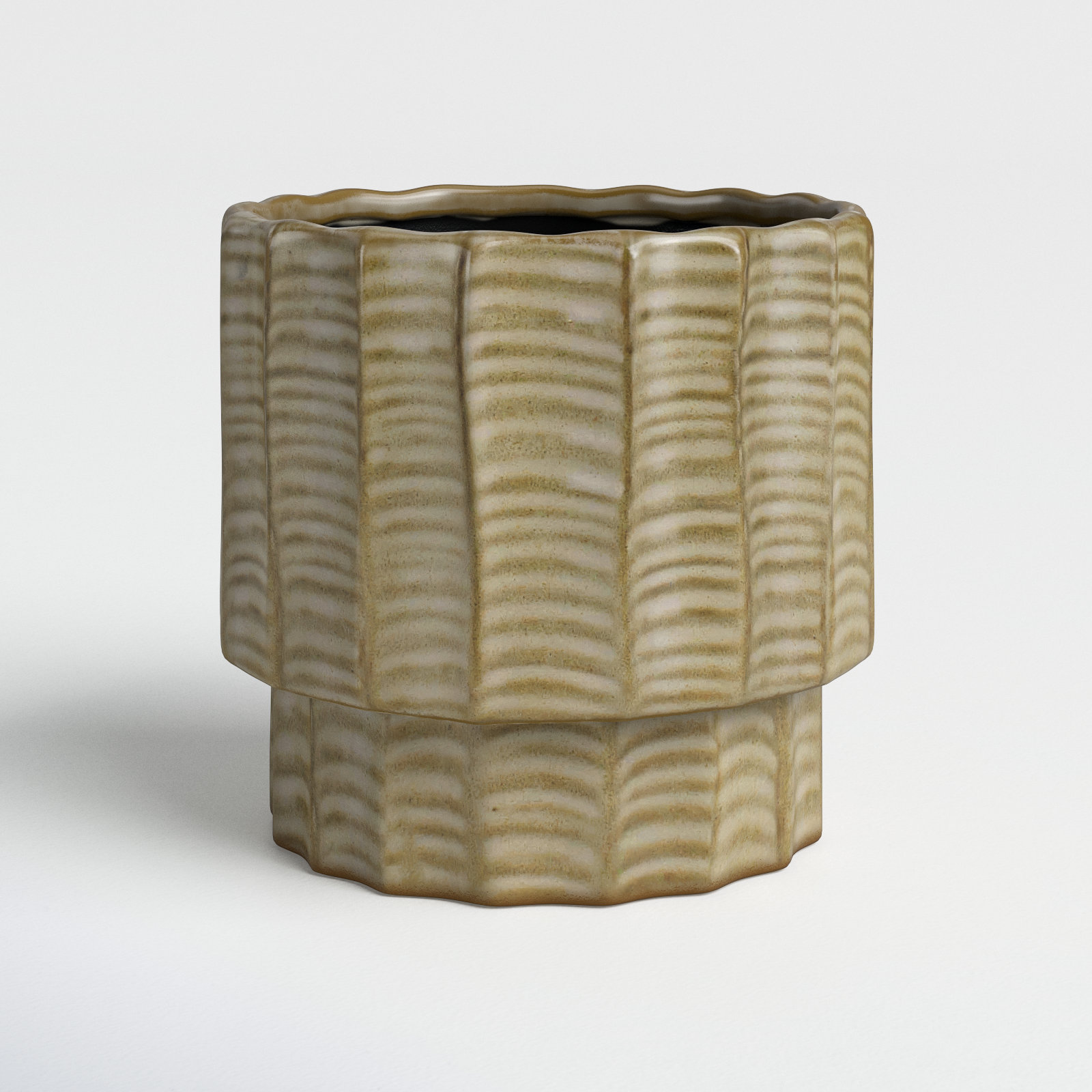 Joss & Main Cypress Ceramic Cachepot & Reviews | Wayfair