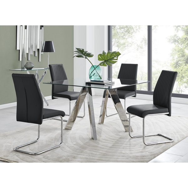Canora Grey Eubanks 5 - Piece Dining Set & Reviews | Wayfair.co.uk