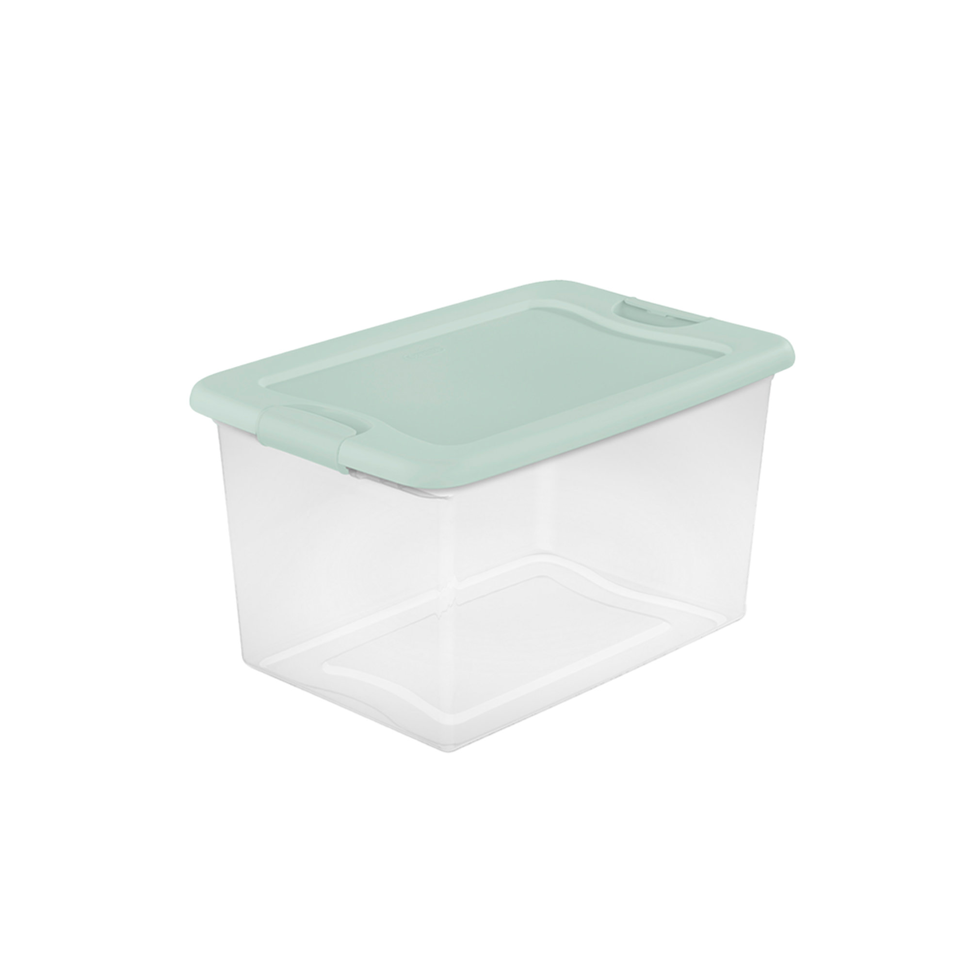 Sterilite 18 Pack 64 Qt Latching Box, Plastic Storage Bin with Lid ...