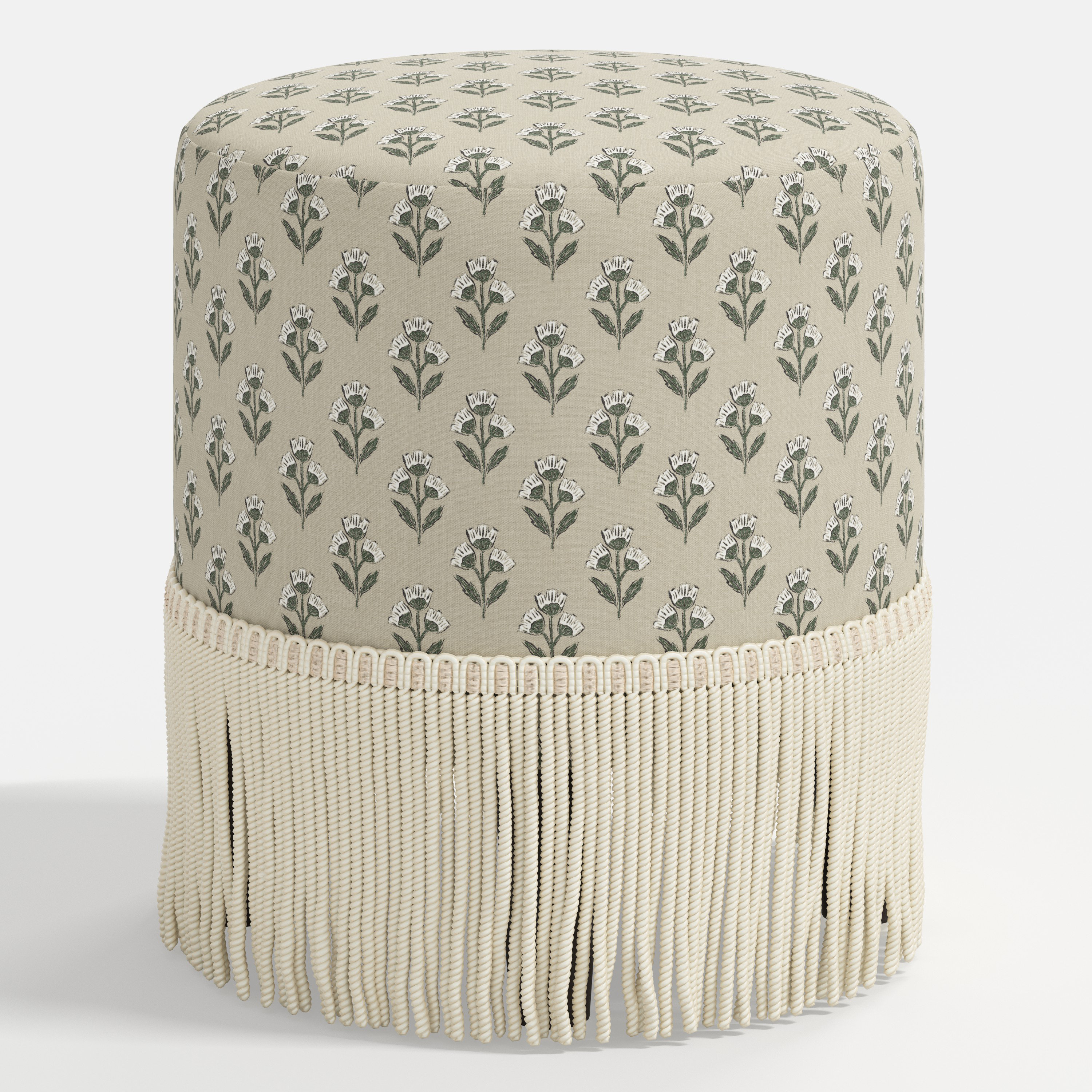 Stoffer Home crafted by Cloth & Company Ann Upholstered Ottoman | Wayfair