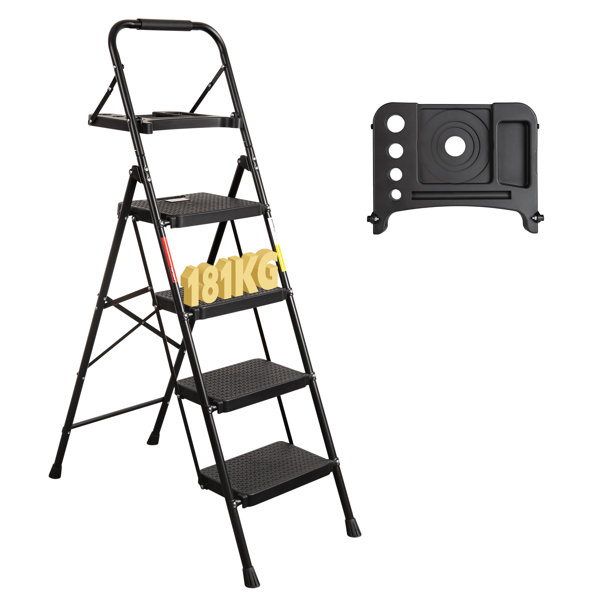 1Home 4 - Step Folding Step Ladder | Wayfair.co.uk