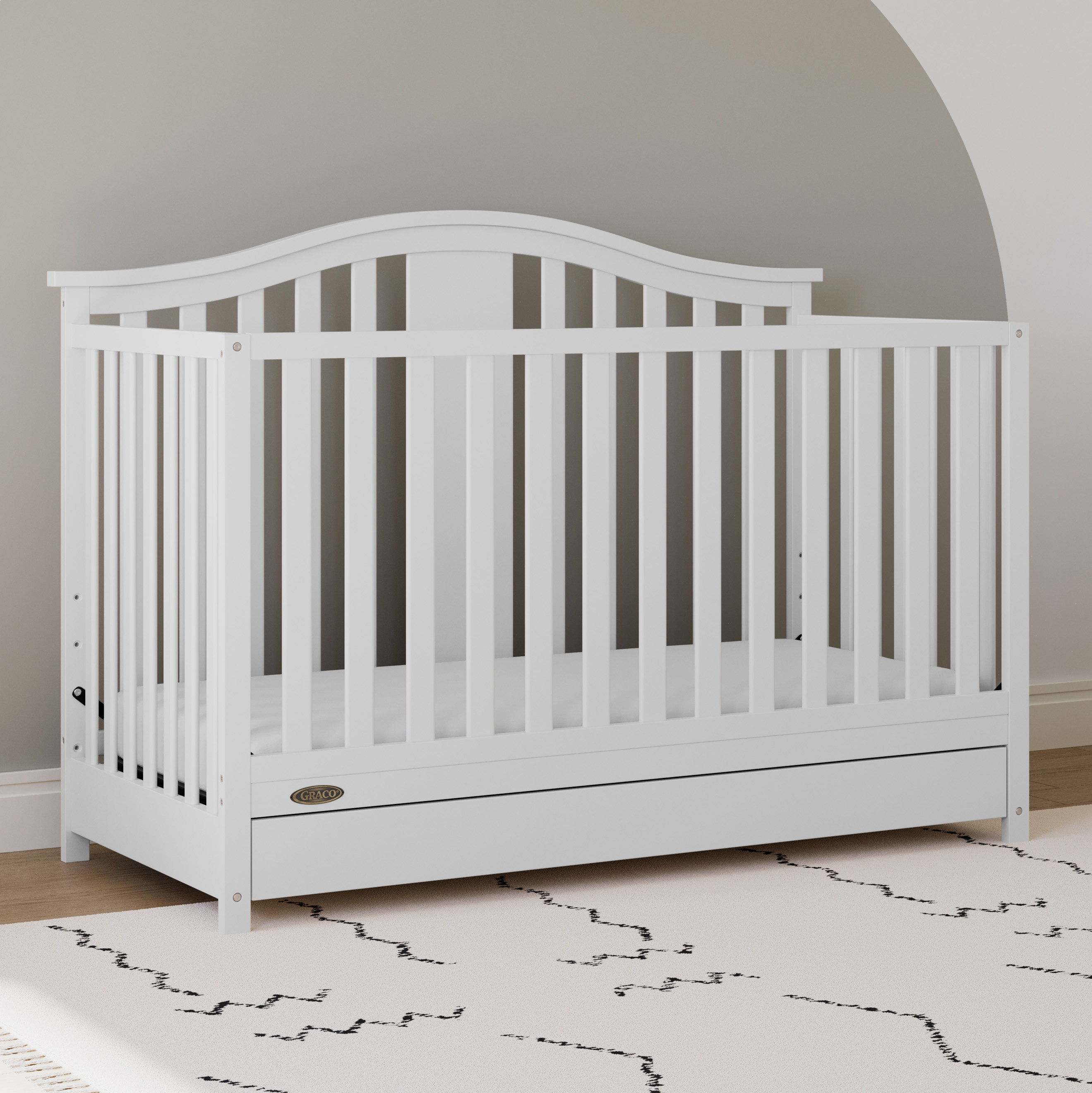 Graco Solano 4-in-1 Convertible Crib with Storage & Reviews | Wayfair