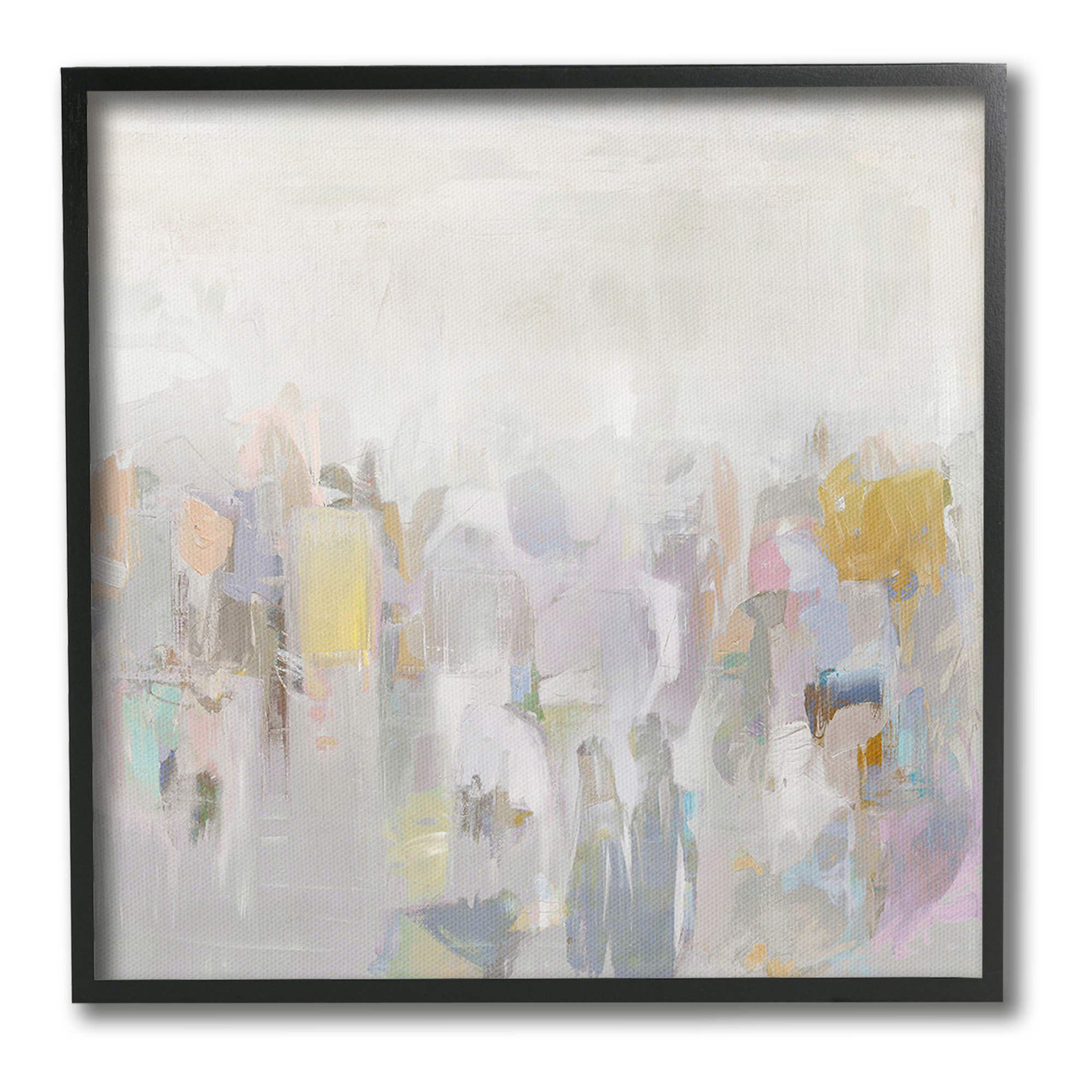 Wrought Studio™ Soft Grey Horizon Canvas Wall Art by Rachel Springer ...