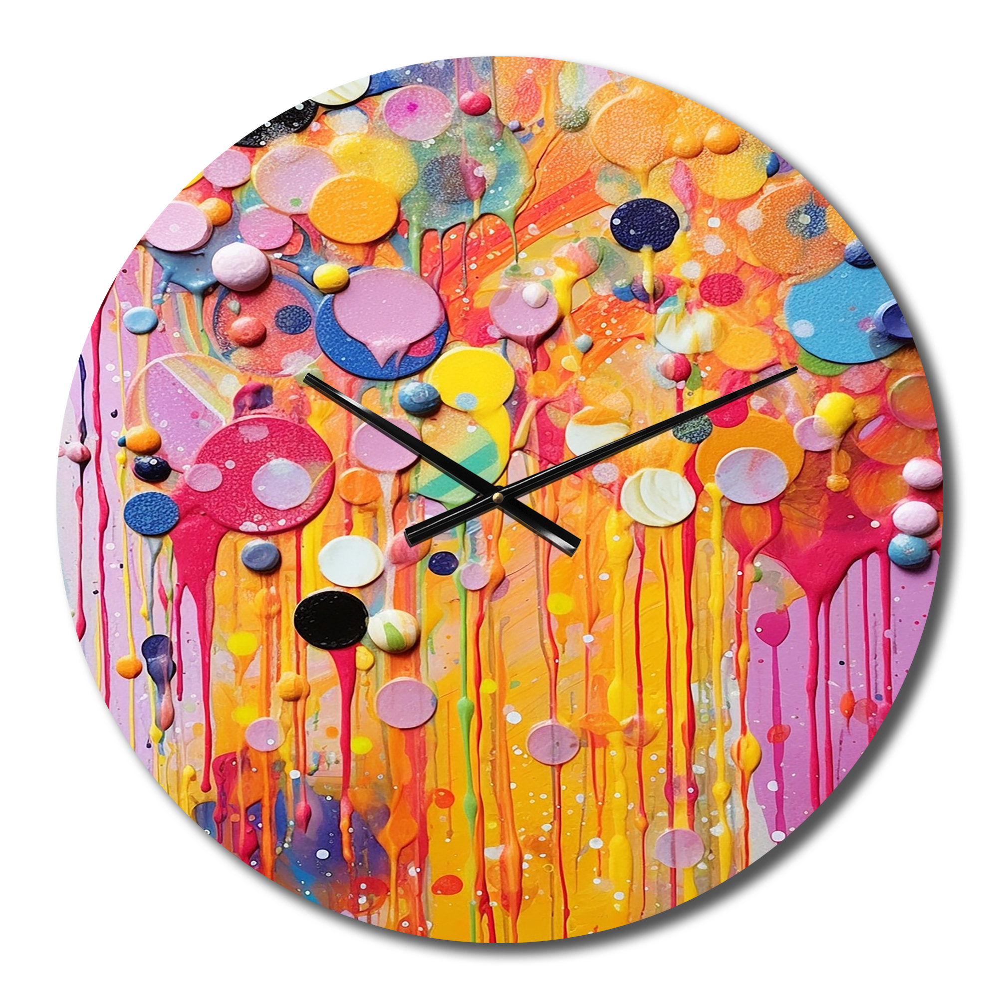 Design Art Spring Celebration Abstract Painting I - Abstract Cubism ...