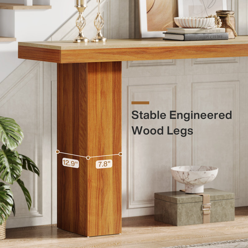Latitude Run® 62.9 Inch Console Table For Entryway Living Room | Wayfair