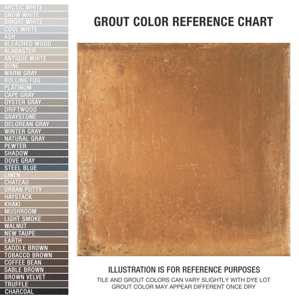 Merola Tile Rustic 13" x 13" Porcelain Stone Look Wall & Floor Tile ...