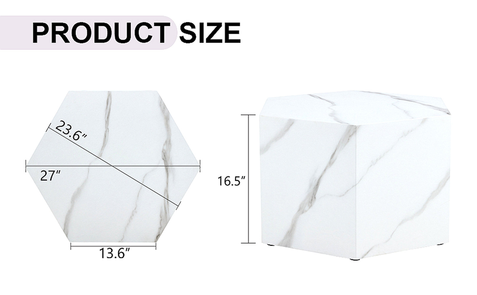 Wrought Studio Modern MDF Coffee Table, With Complex Texture Patterns ...