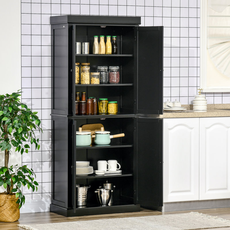 HomCom 72.5'' Kitchen Pantry & Reviews | Wayfair