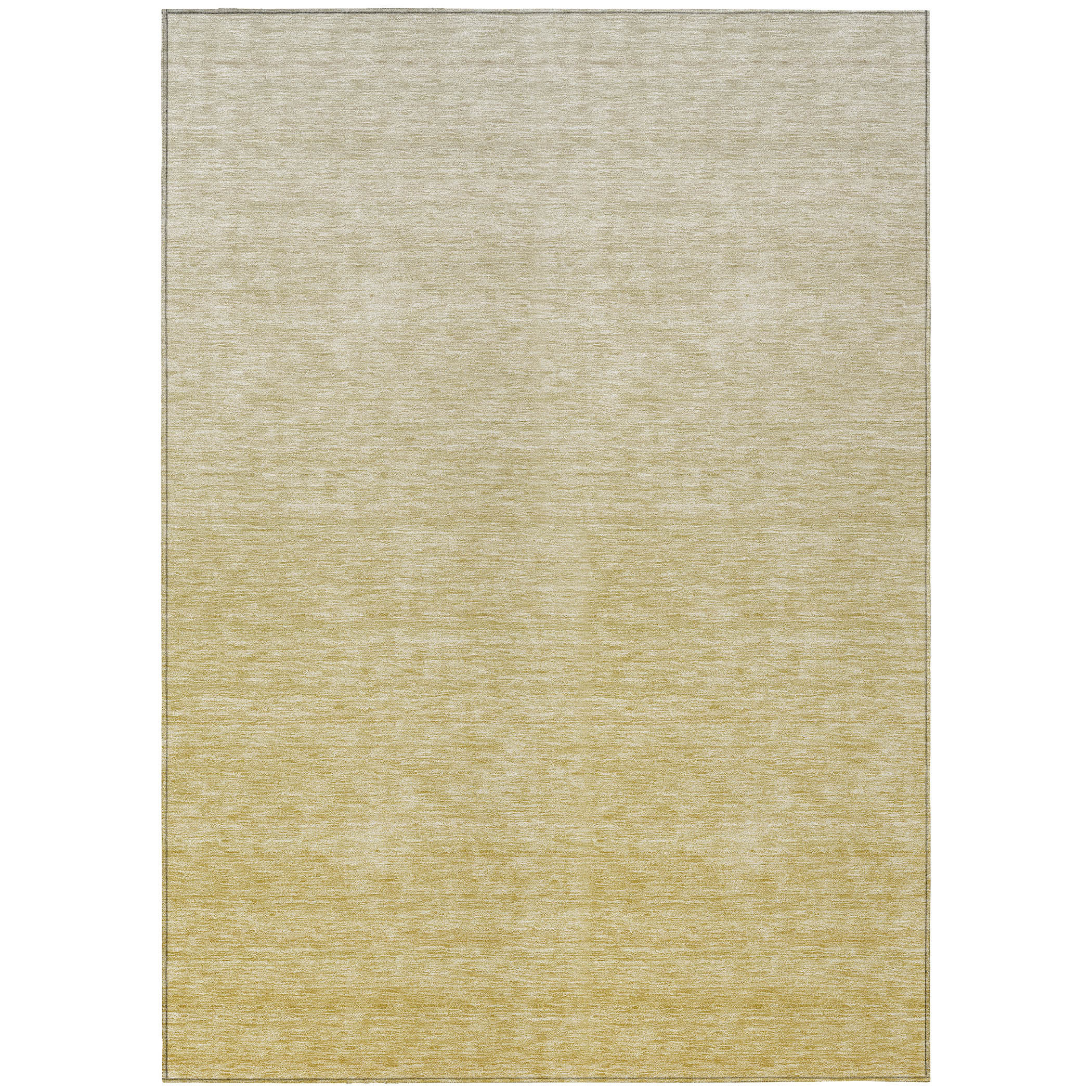 HomeRoots Tapis intérieur / extérieur délavé 10 pi x 14 pi doré - Wayfair Canada