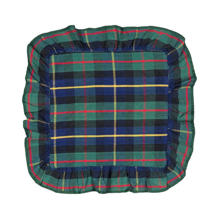 Brambly Cottage Blue Tarten Check Cushion | Wayfair.co.uk