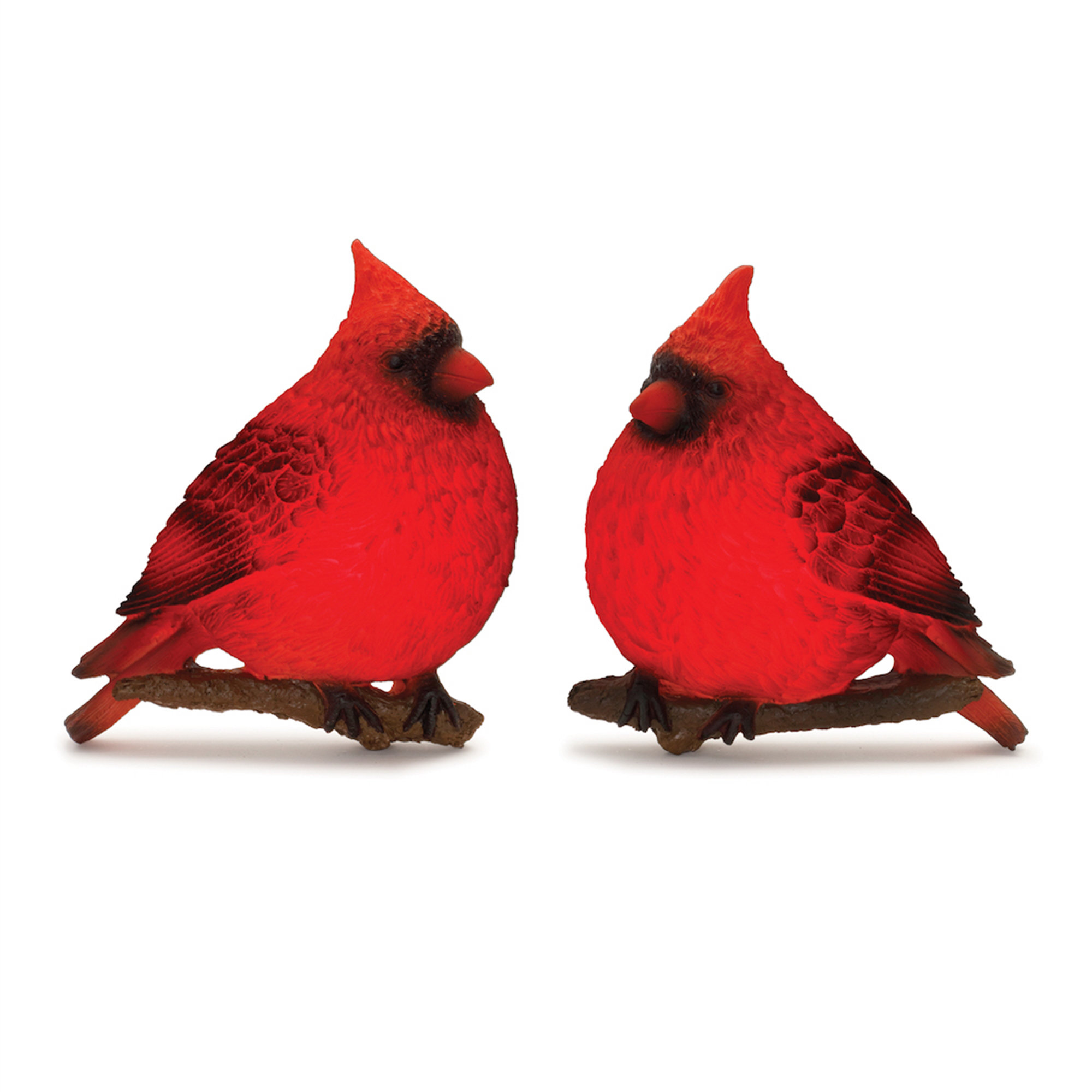 The Holiday Aisle® LED Cardinal Bird Wall Hanging (Set of 2) | Wayfair